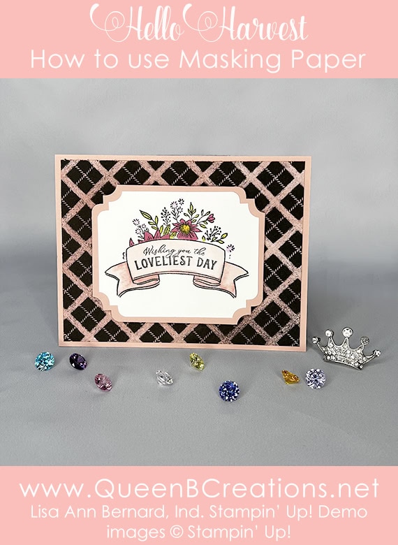 How To Use Masking Paper | Queen B Creations